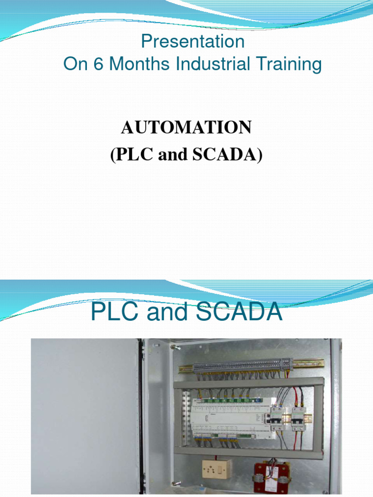 automation final ppt | PDF | Programmable Logic Controller | Automation