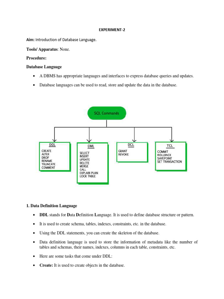 DBMS Experimentdbms-2 | PDF | Databases | Computer Data DBMS Experimentdbms-2 | PDF | Databases | Computer Data
