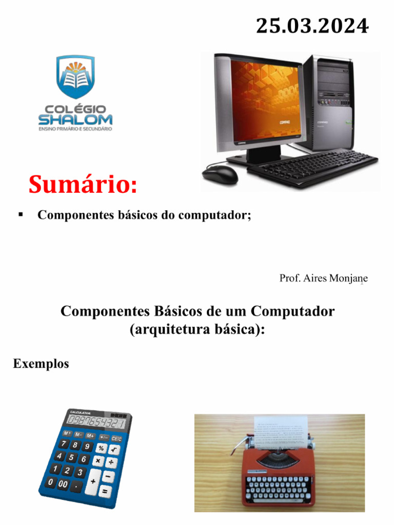 Estrutura Do Computador_prott | PDF