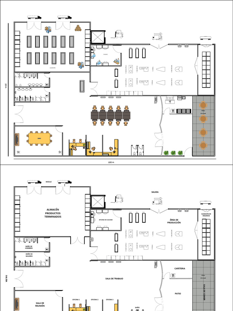 Plano del Almacén y Oficinas | PDF