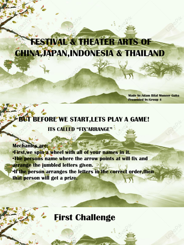 Mapeh Presentation g8 | PDF | Performing Arts