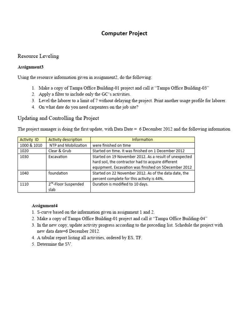Computer Project-Cont'd | PDF | Computing