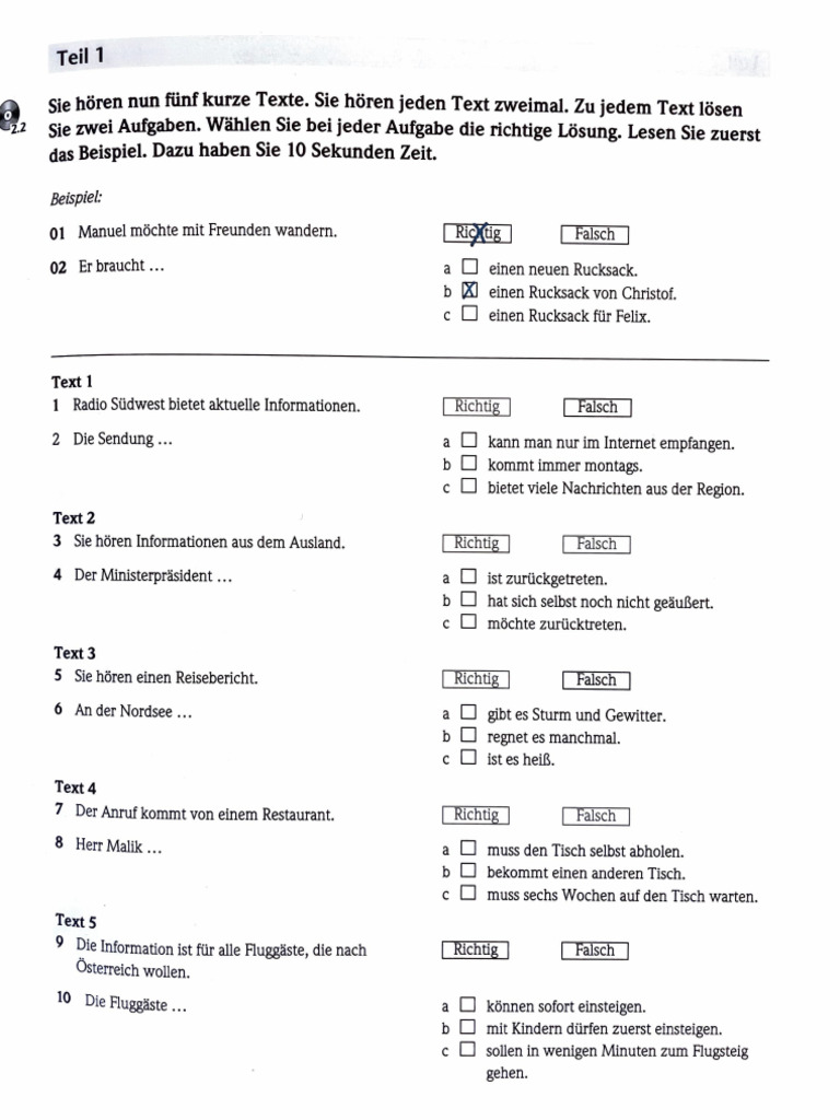 Zwischenprüfung | PDF
