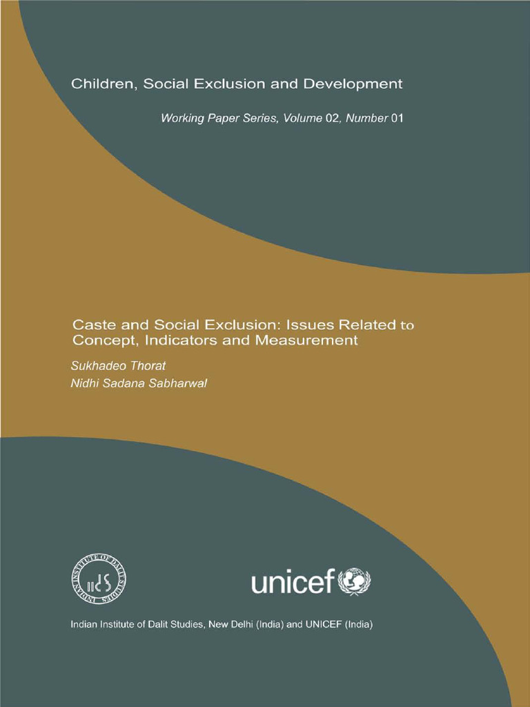 Caste-Based Social Exclusion Insights | PDF | Social Exclusion | Caste