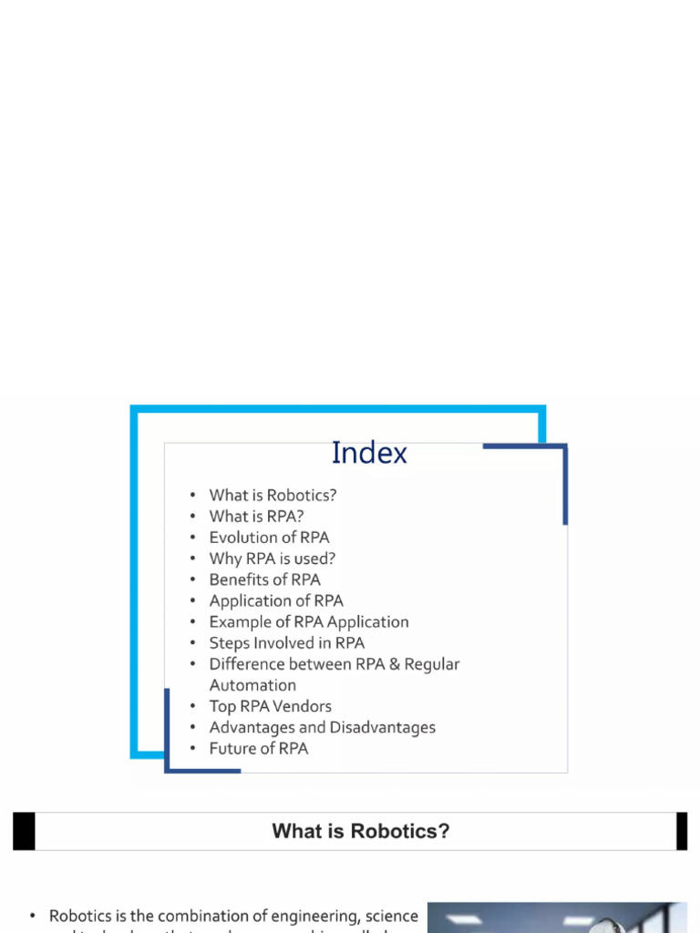 Robotic Process Automation (2) | PDF