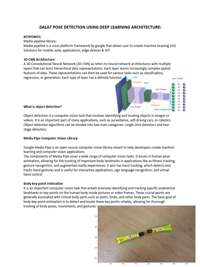 Salat Pose Detection Using Deep Learning Architecture Pdf Computer Vision Machine Learning