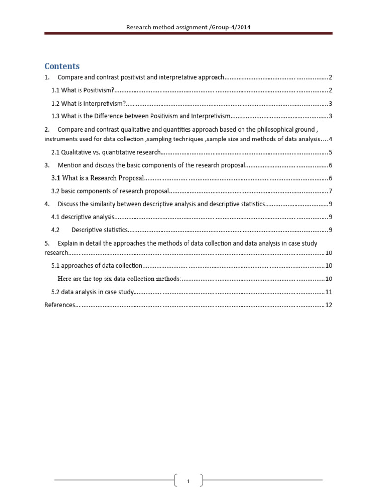 Research Method | PDF | Positivism | Methodology