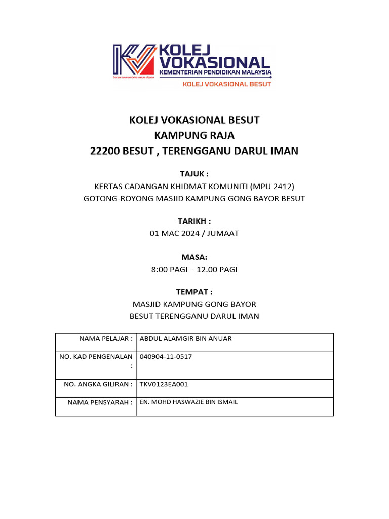 Muka Depan Etika Alm | PDF