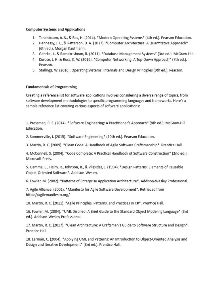 Computer Systems and Applications | Download Free PDF | Web Development | Agile Software Development