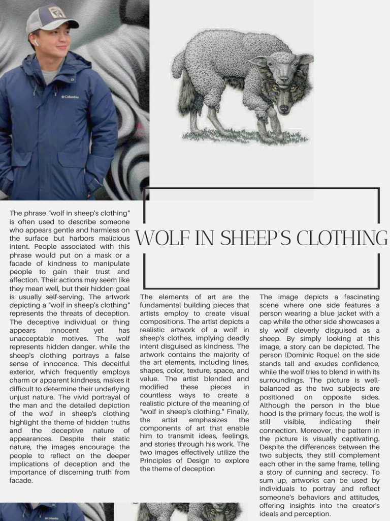 wolf in sheep's clothing | PDF | Deception