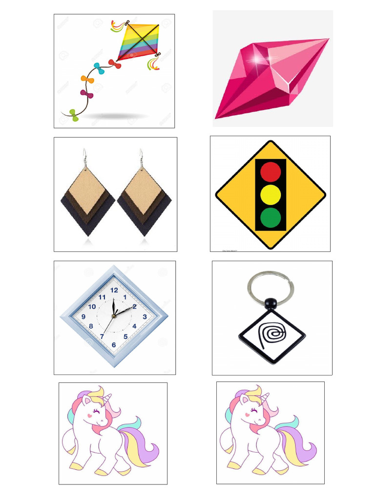 Figuras en Forma de Rombo | PDF