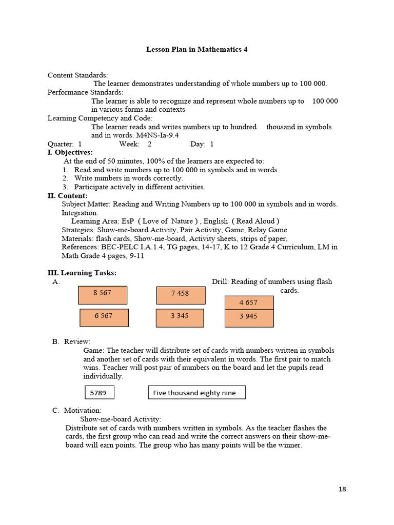 18-20 M4NS-Ia-9.42 | PDF | Learning | Literacy