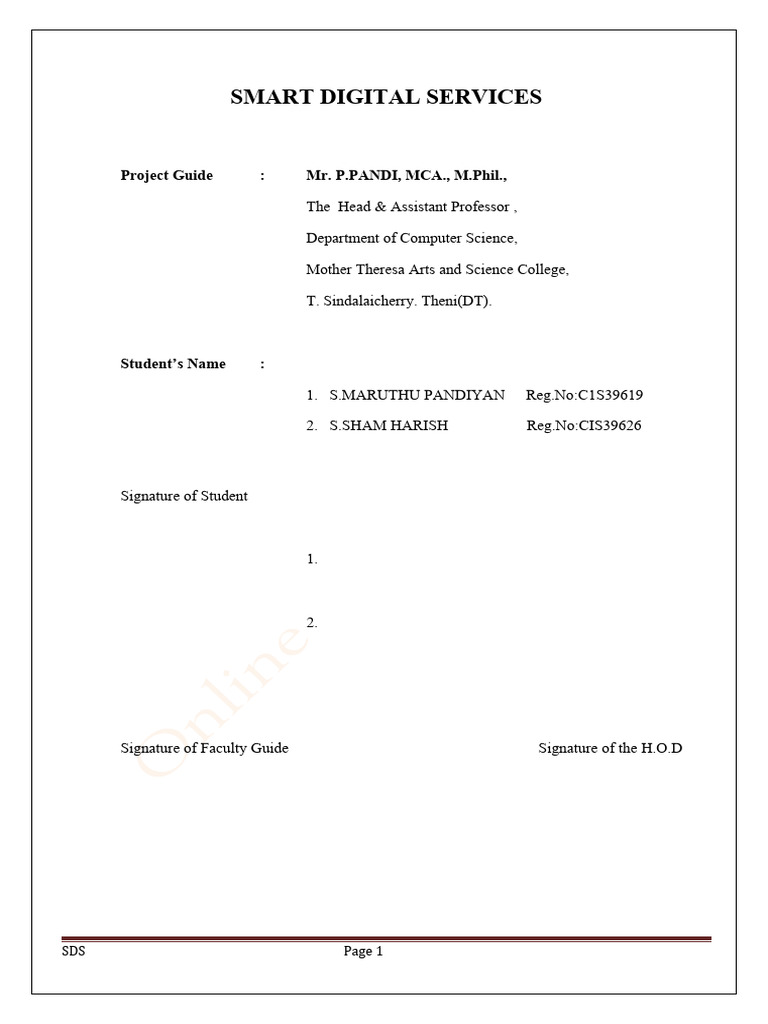 Smart Digital Services | PDF | Graphical User Interfaces | User (Computing)