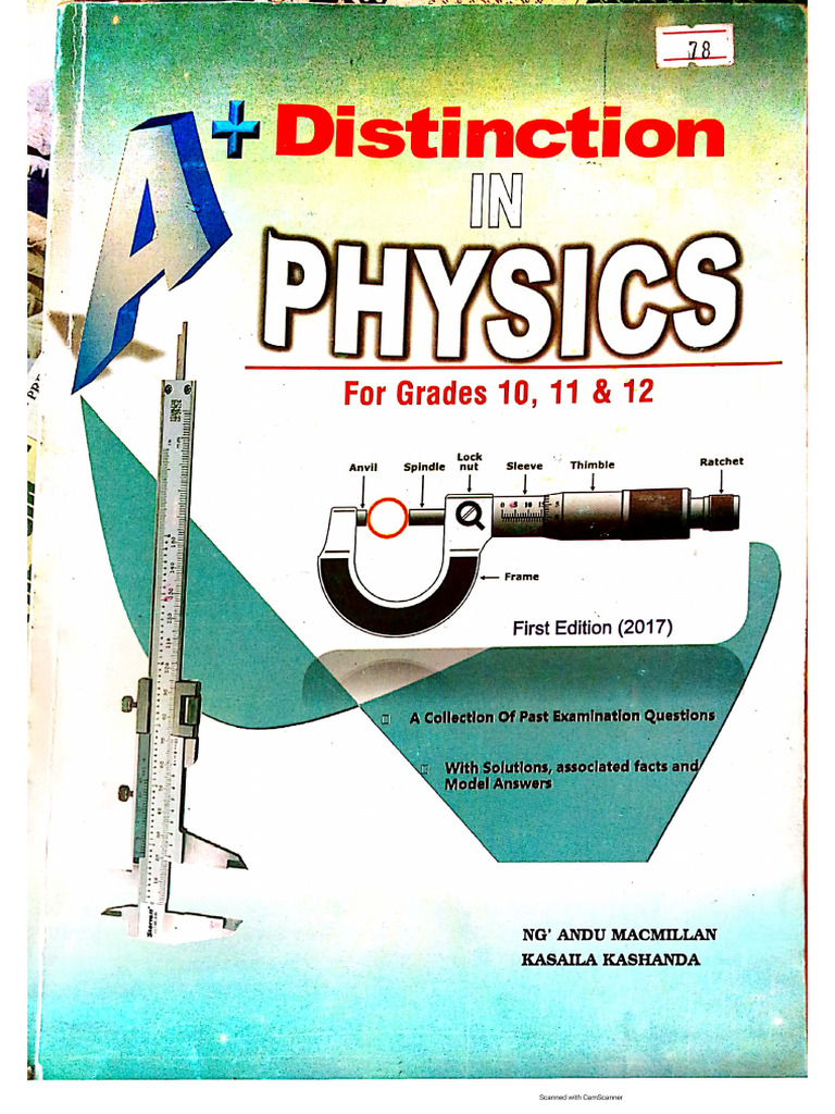 A+ in Physics. Distinction. | PDF
