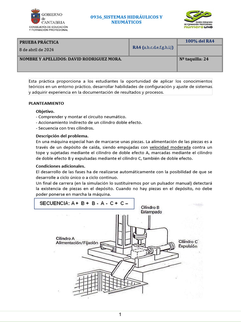 Practica Neumatica | PDF | Neumático | Neumática