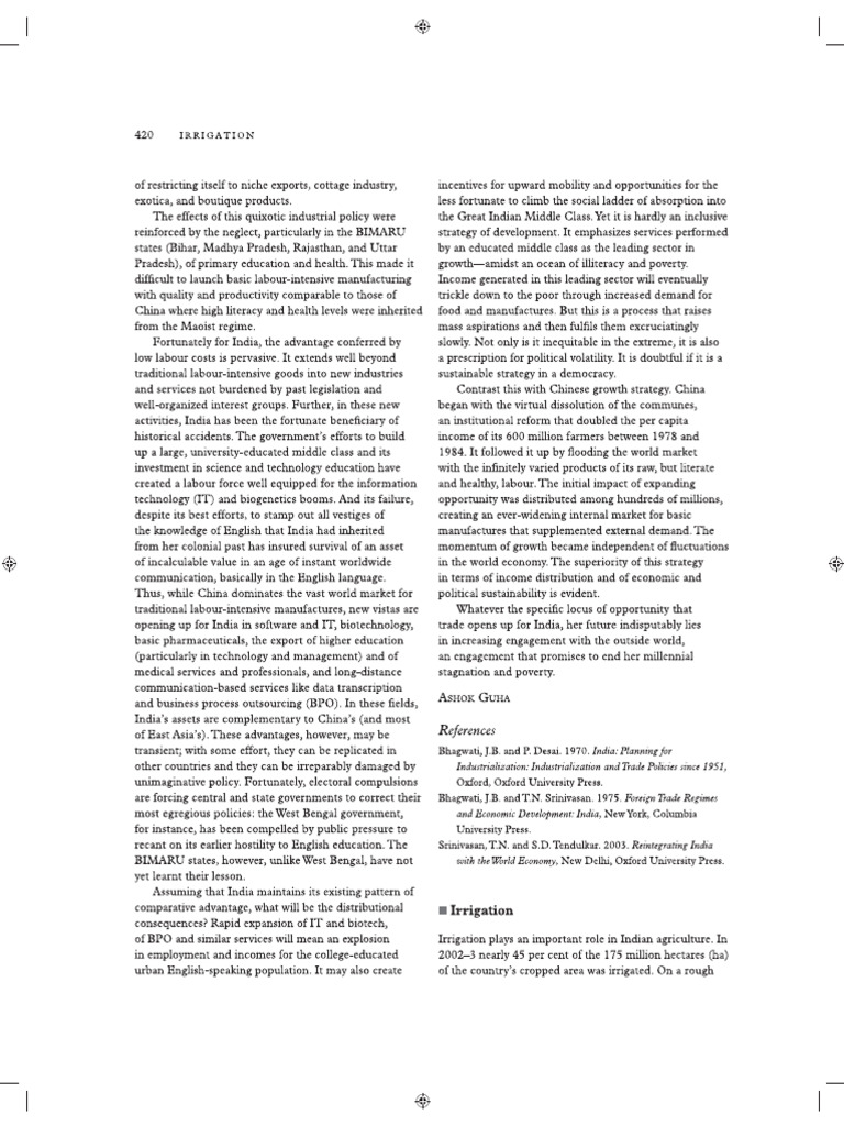 Irrigation, Noce | PDF