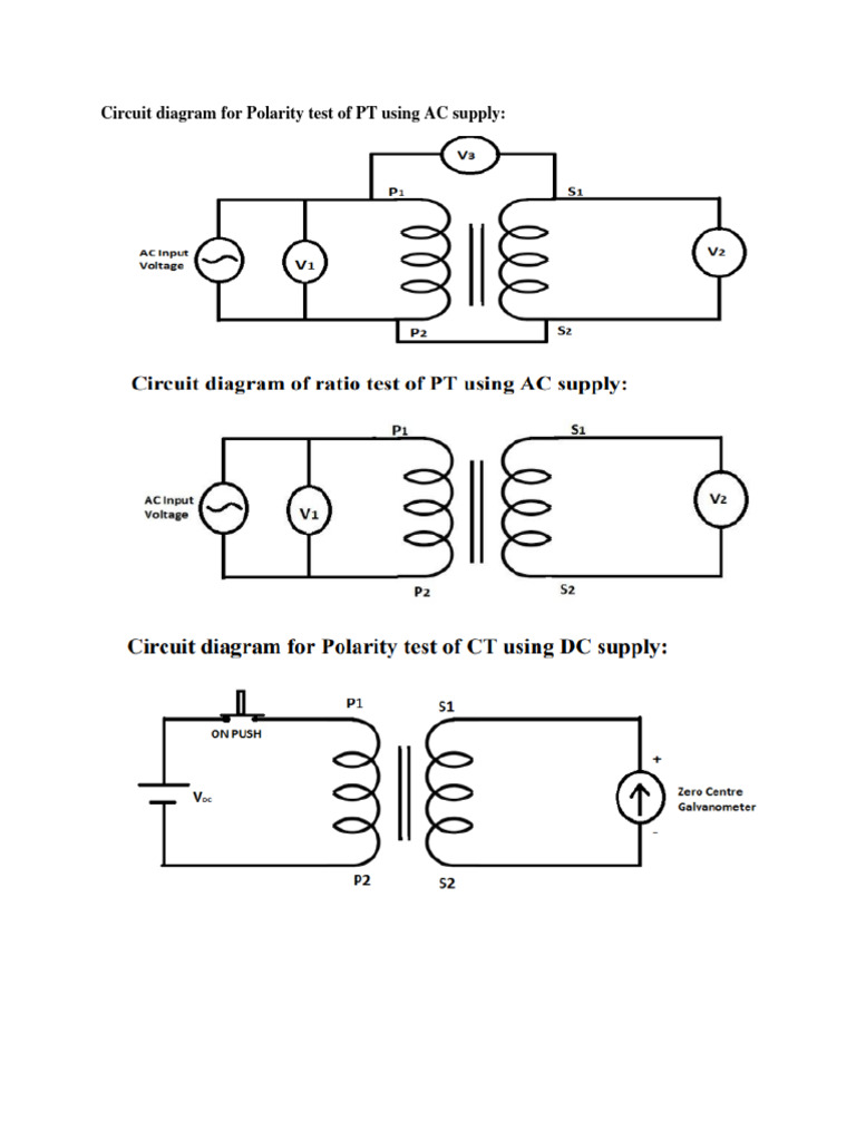 Power Systems 2 CT PT All | PDF | Transformer | Voltage