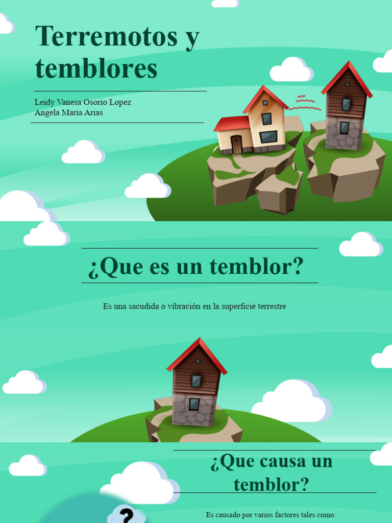 Terremotos y Temblores | PDF