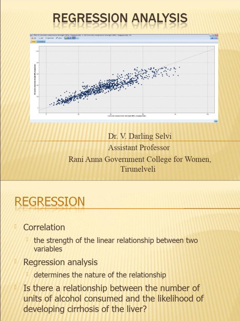 Regression | PDF | Regression Analysis | Dependent And Independent Variables