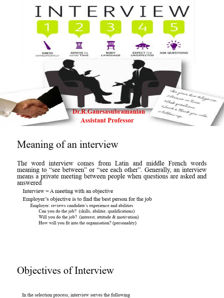 Presentation Interview-Soft Skills | PDF | Job Interview | Knowledge