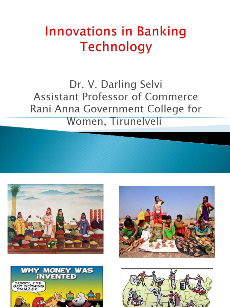 Innovations in Banking Technology | PDF | Service Industries | Banking