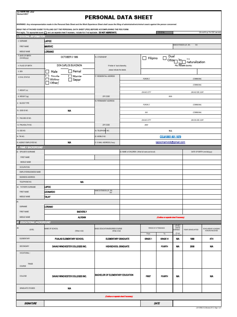 PDS Excel Montero Final 2023 | PDF