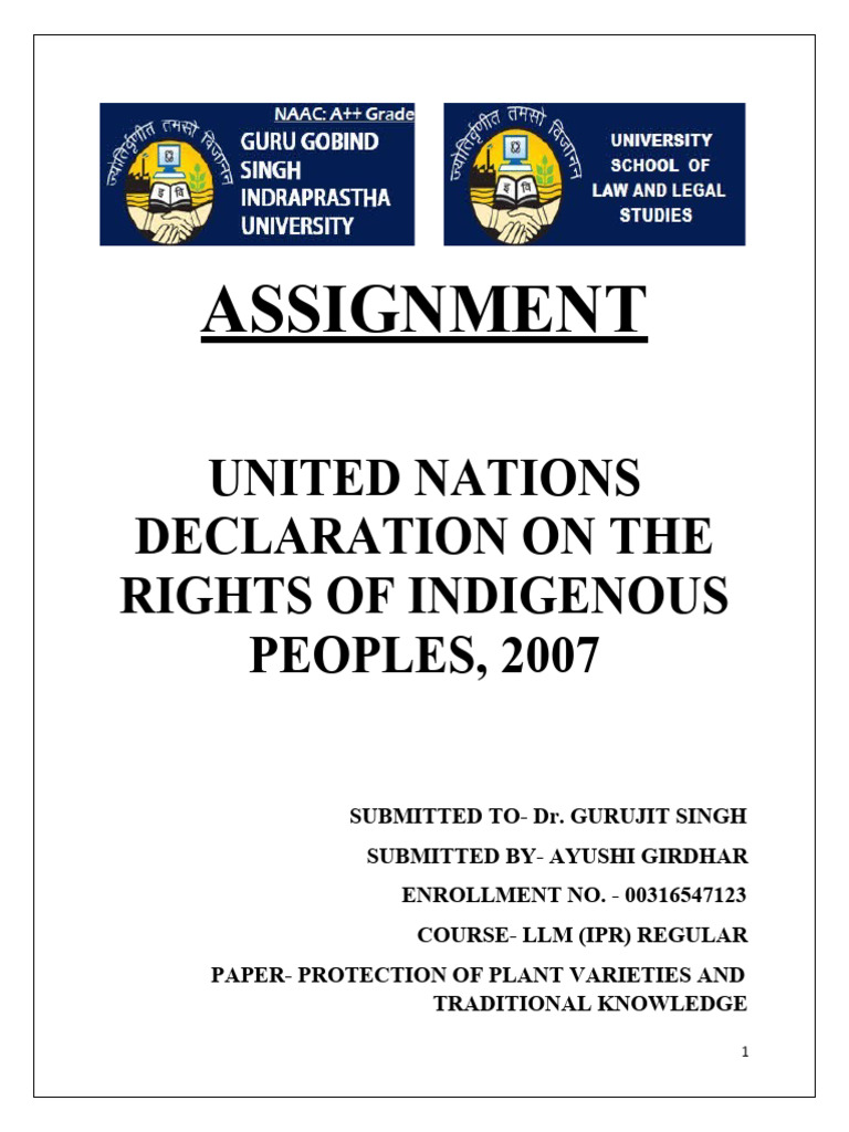 Final Draft | Download Free PDF | Indigenous Peoples | Justice Final Draft | Download Free PDF | Indigenous Peoples | Justice