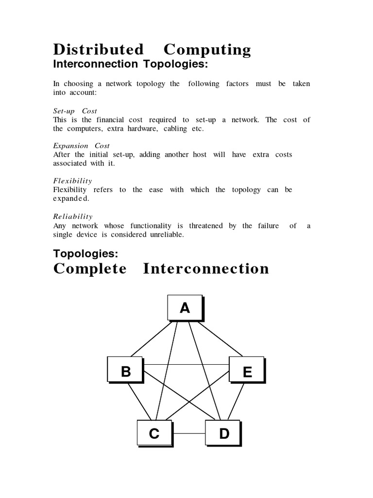 Lec7 - Interconnection Topologies | PDF | Network Topology | Computer ...