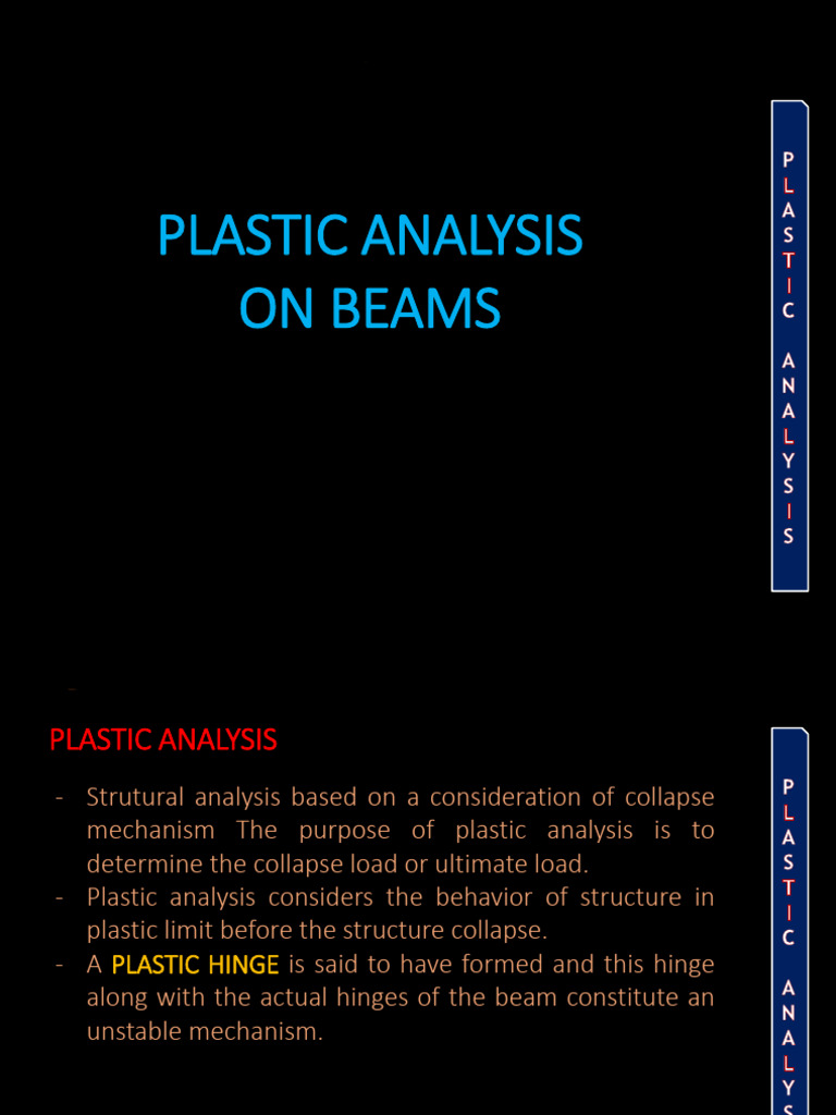 Plastic Analysis of Steel Beams | PDF | Beam (Structure) | Classical ...