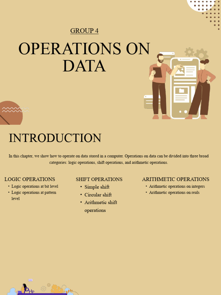 Operation On Data | PDF