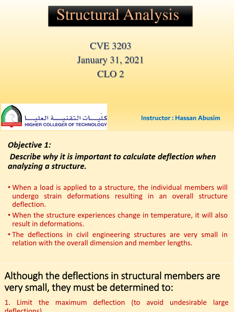 Structural Analysis CLO 2 | PDF | Deformation (Engineering) | Bending