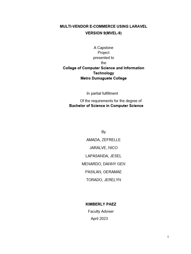 Capstone Final | PDF | World Wide Web | Internet & Web