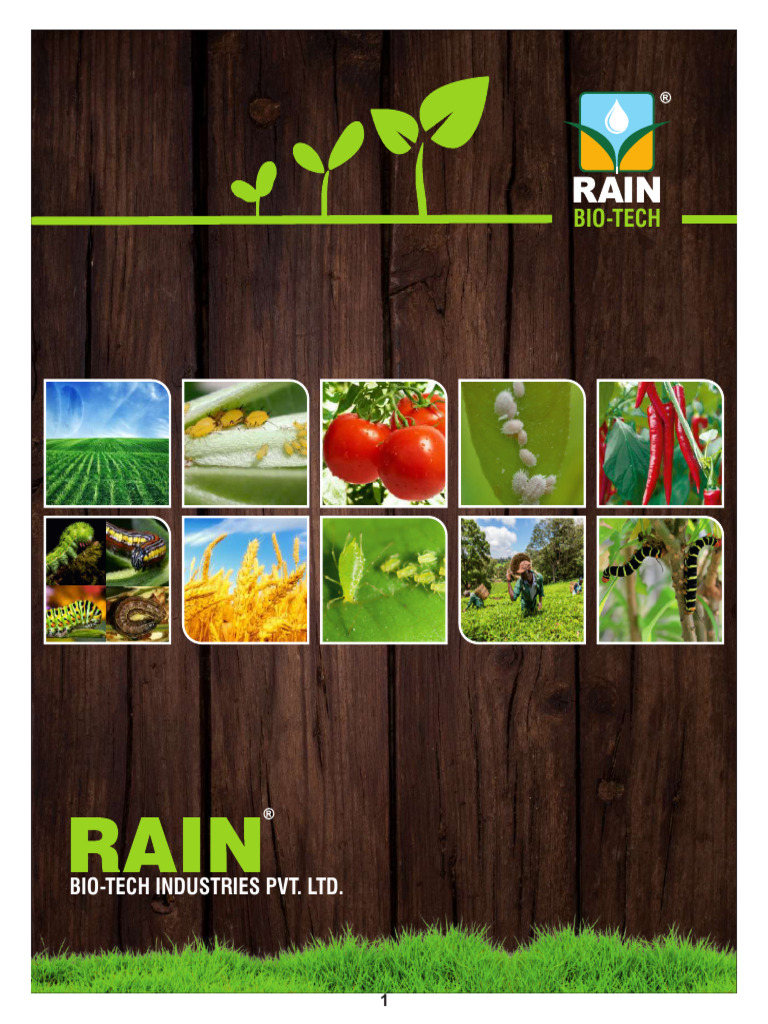 Rain Bio Tech Catlog Design Compressed 2 | PDF | Insecticide | Pest (Organism)