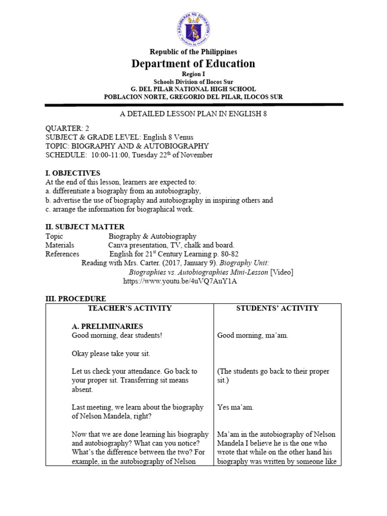 DLP 8-4 | PDF | Biography | Rodrigo Duterte