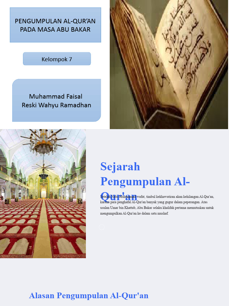 Sejarah Pengumpulan Al Quran Pdf