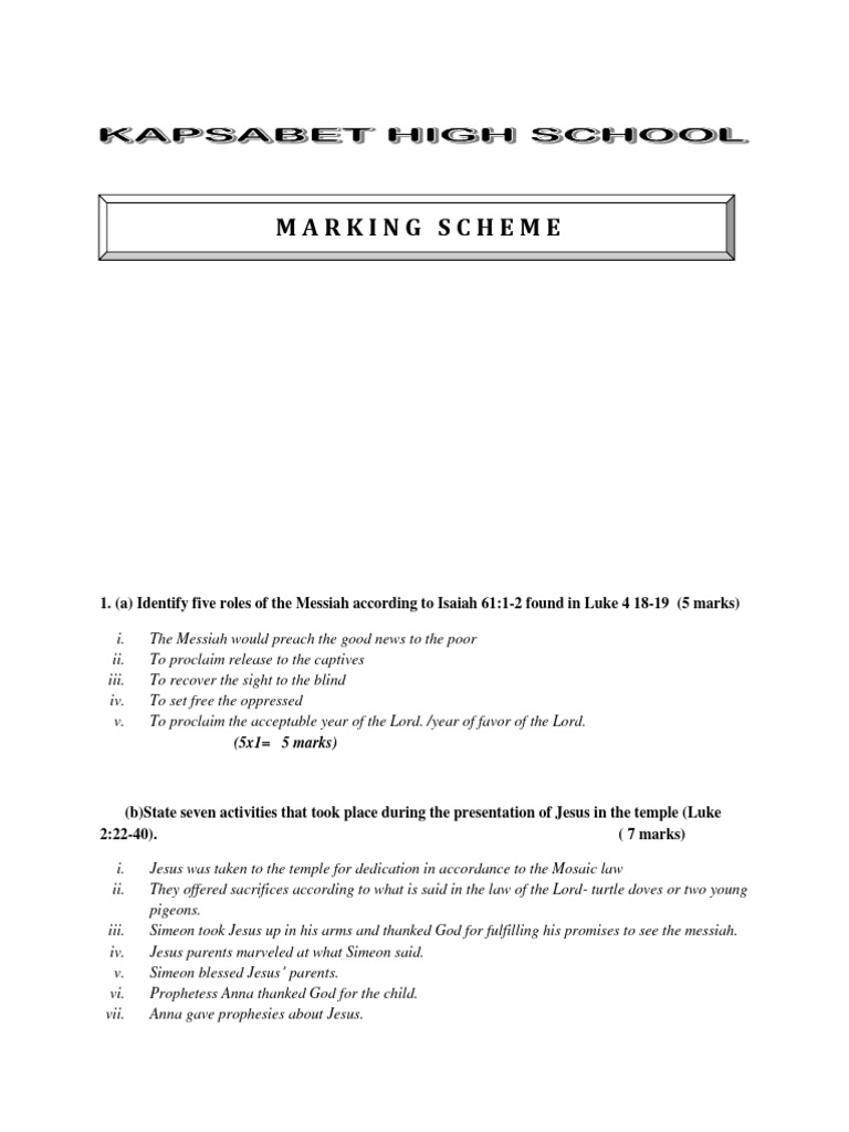 Cre Paper 2 Scheme | PDF | Jesus | Employment Cre Paper 2 Scheme | PDF | Jesus | Employment