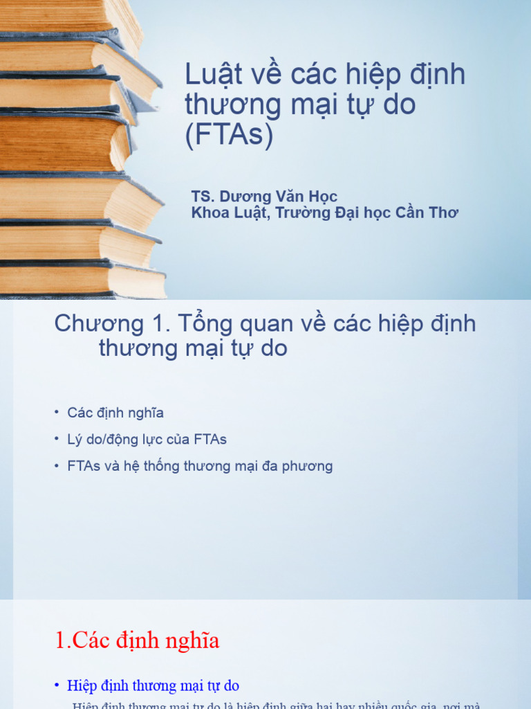 Ch2. FTAs Và WTO | PDF