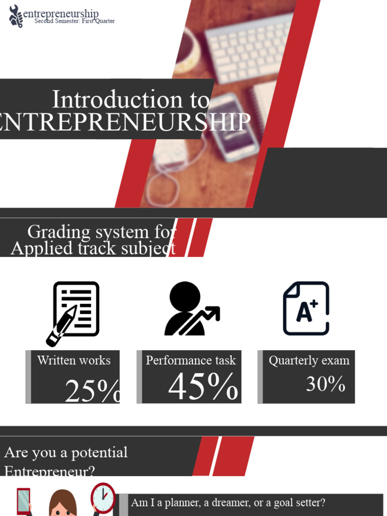 Lesson 1 Introduction To Entrepreneurship | PDF | Entrepreneurship | Business