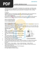 Class-9th Chapter-3 Atoms and Molecules Ncert Book | PDF | Ion ...