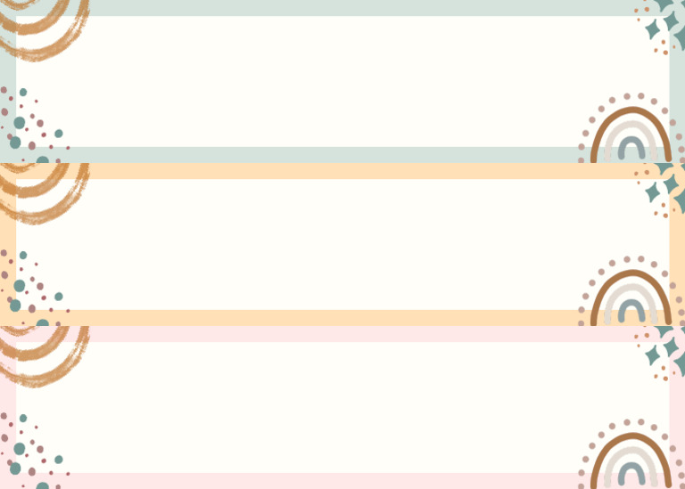 Nametag Layout | PDF