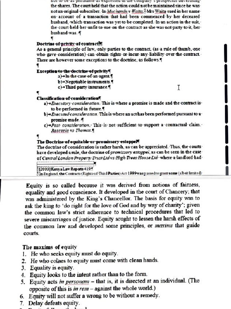 Law For Engineers - G.OWANGO | PDF