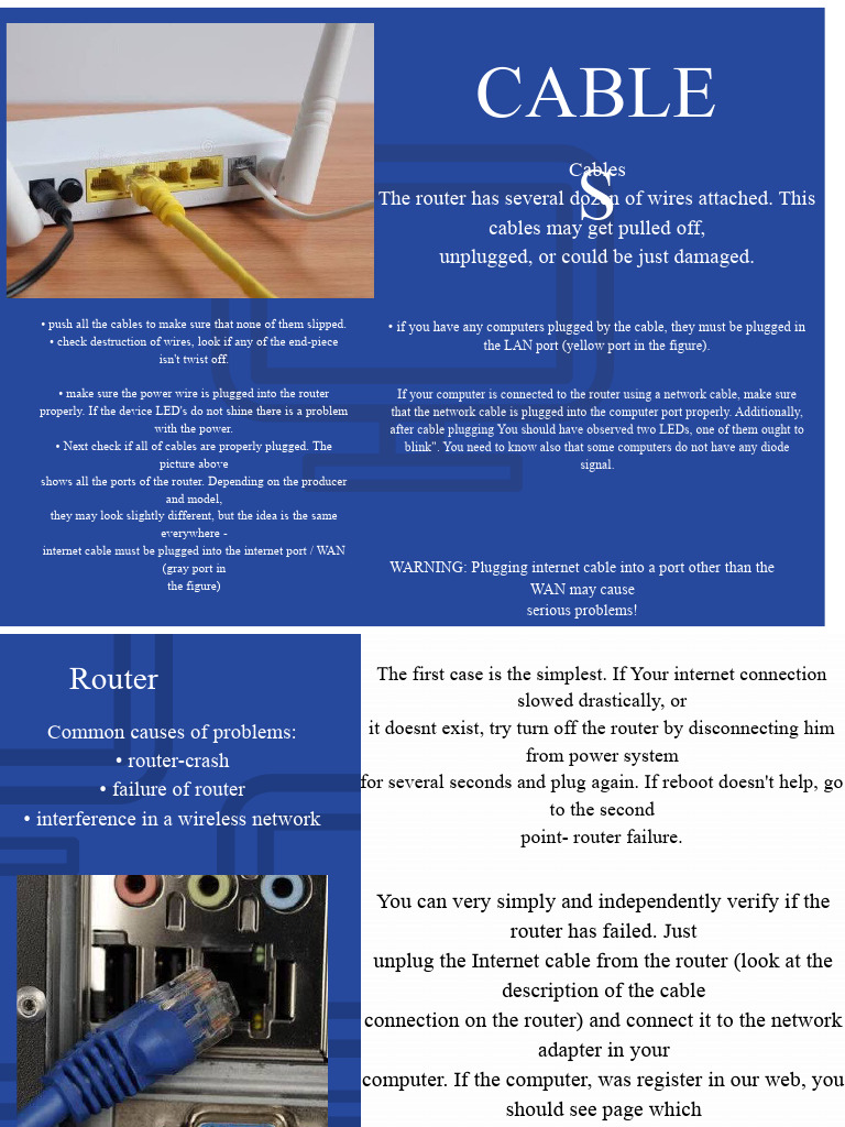 Copy-of-Blue-Computer-Icon-Background-Technology-Presentation | PDF | Computer Network | Router ...