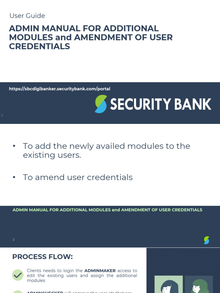 DigiBanker 2.0 Guide ADMIN MANUAL FOR ADDITIONAL MODULES | PDF | Login ...