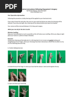 Modified Duran Protocol for Tendon Rehab | PDF | Anatomical Terms Of ...