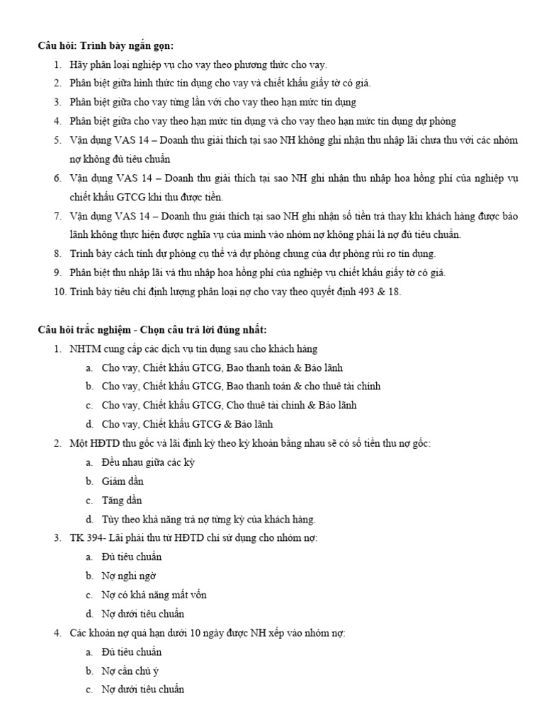 Bai - Tap .Ch4 KT - Tin .Dung | PDF