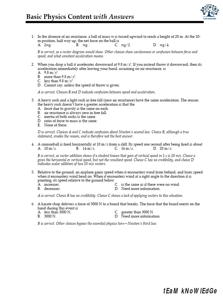 Physics Quiz for Students | PDF | Neutron | Nuclear Fission