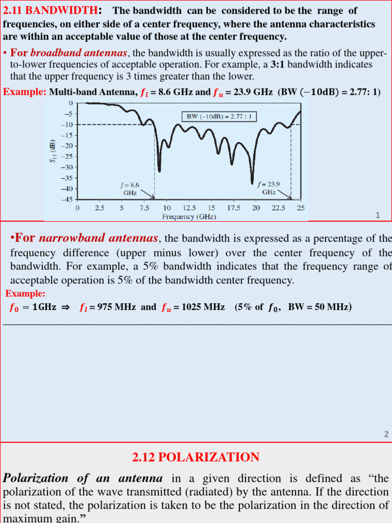 Antenna-lect6 | PDF | Polarization (Waves) | Antenna (Radio)
