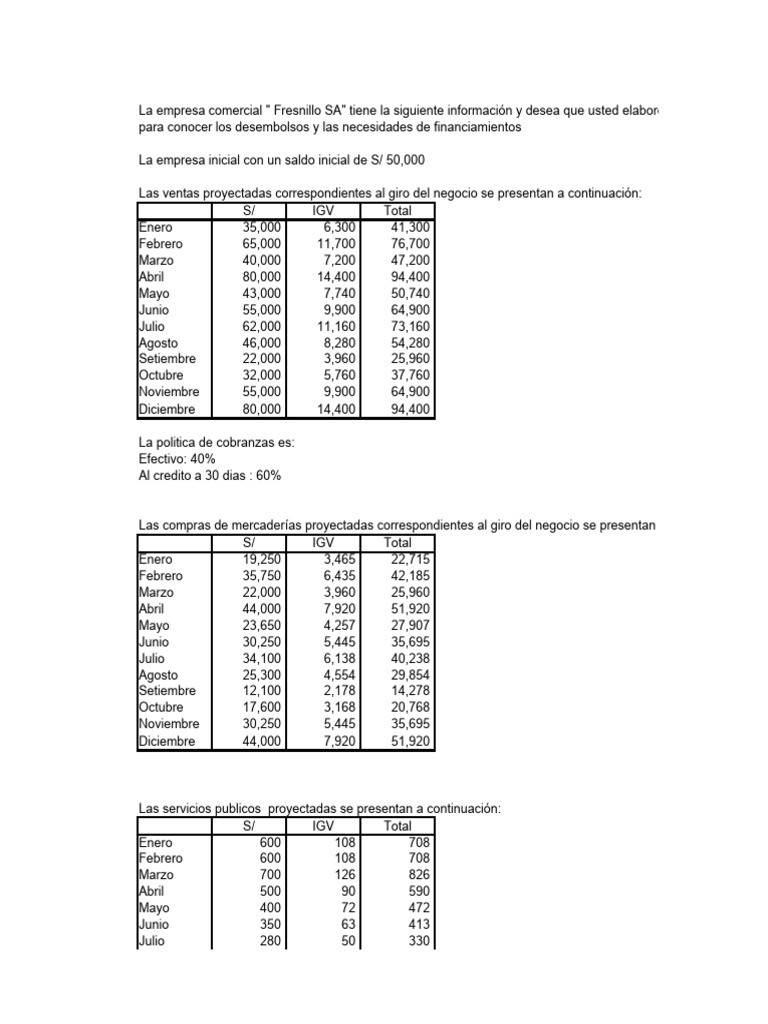 Flujo de Caja | PDF | Negocios económicos | Business