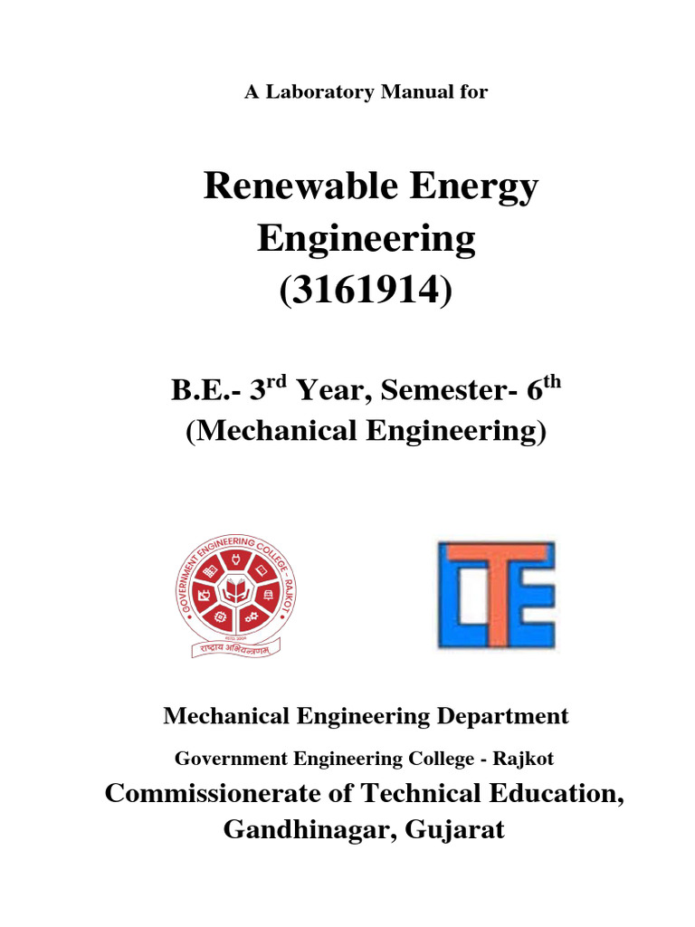 GECR-REE Front Pages | PDF | Engineering | Science