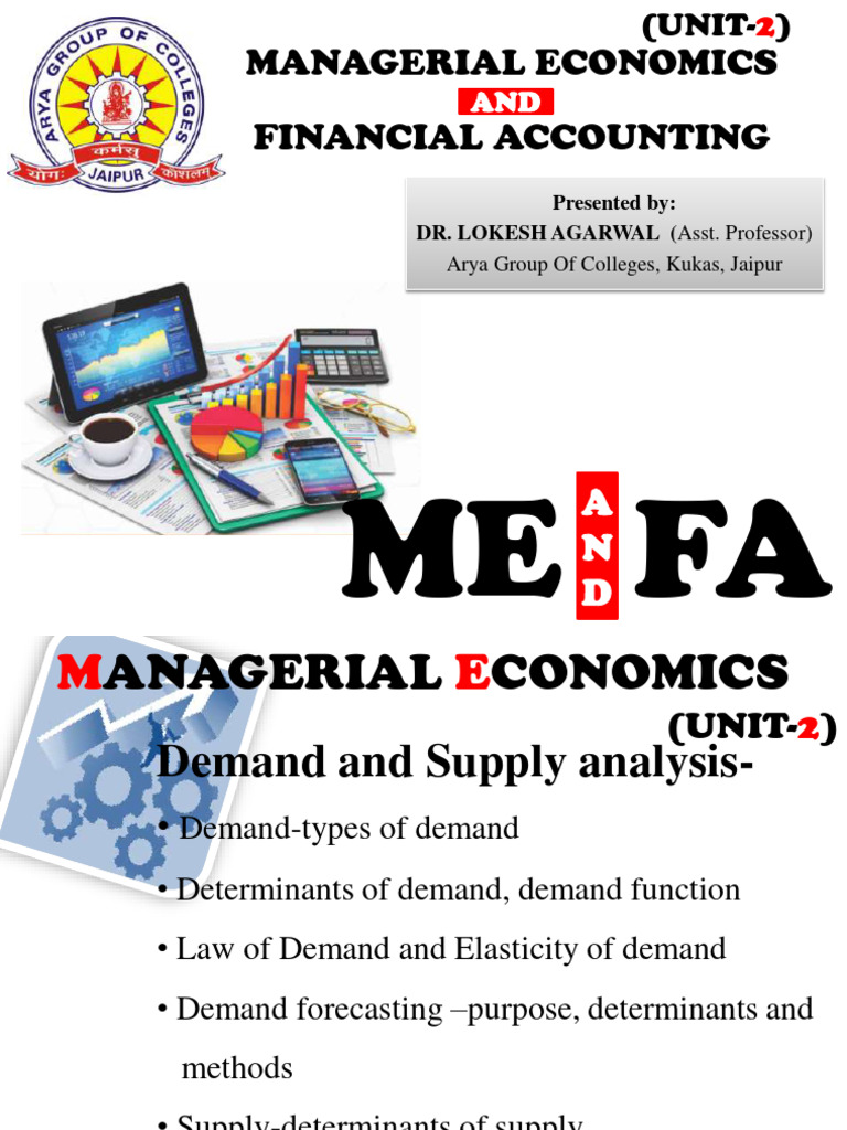MEFA UNIT II NOTES | PDF | Demand | Elasticity (Economics)